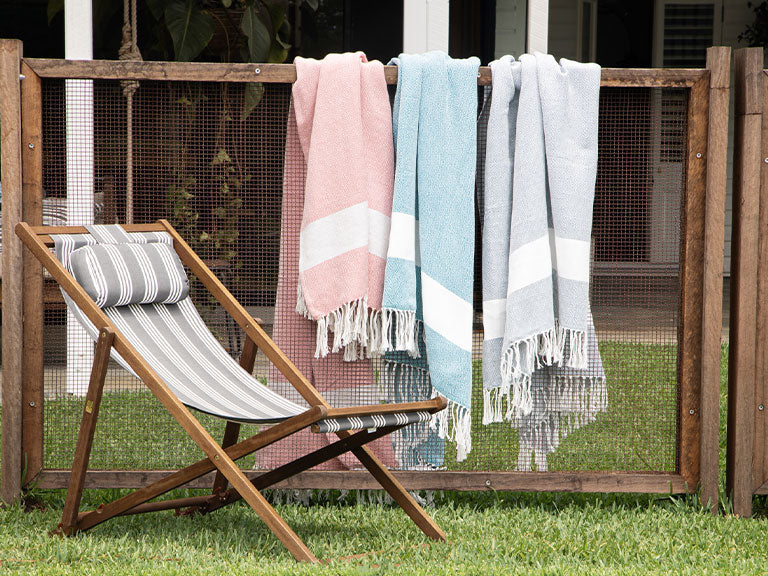 Beach Blankets & Throws – Weaver Green Australia