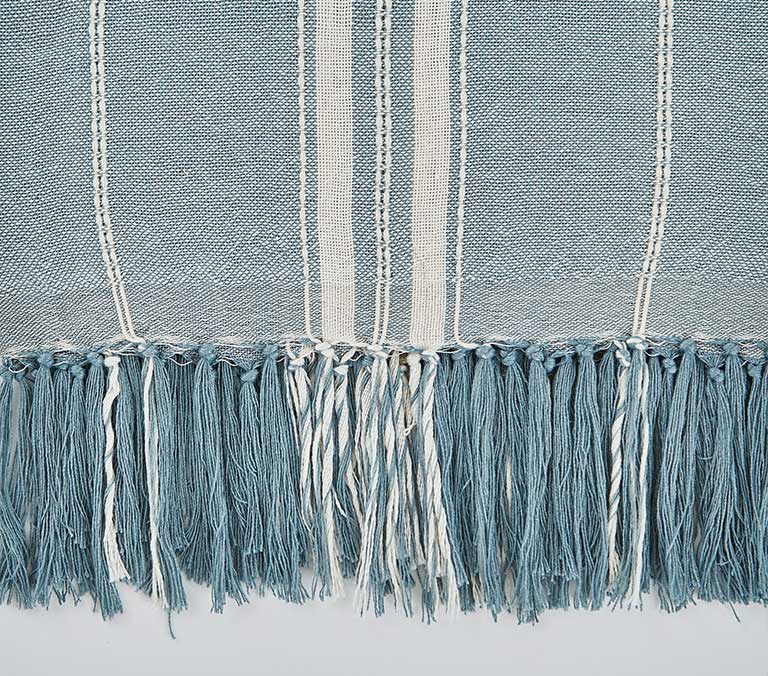 Cassis Blue Throw | Weaver Green Australia