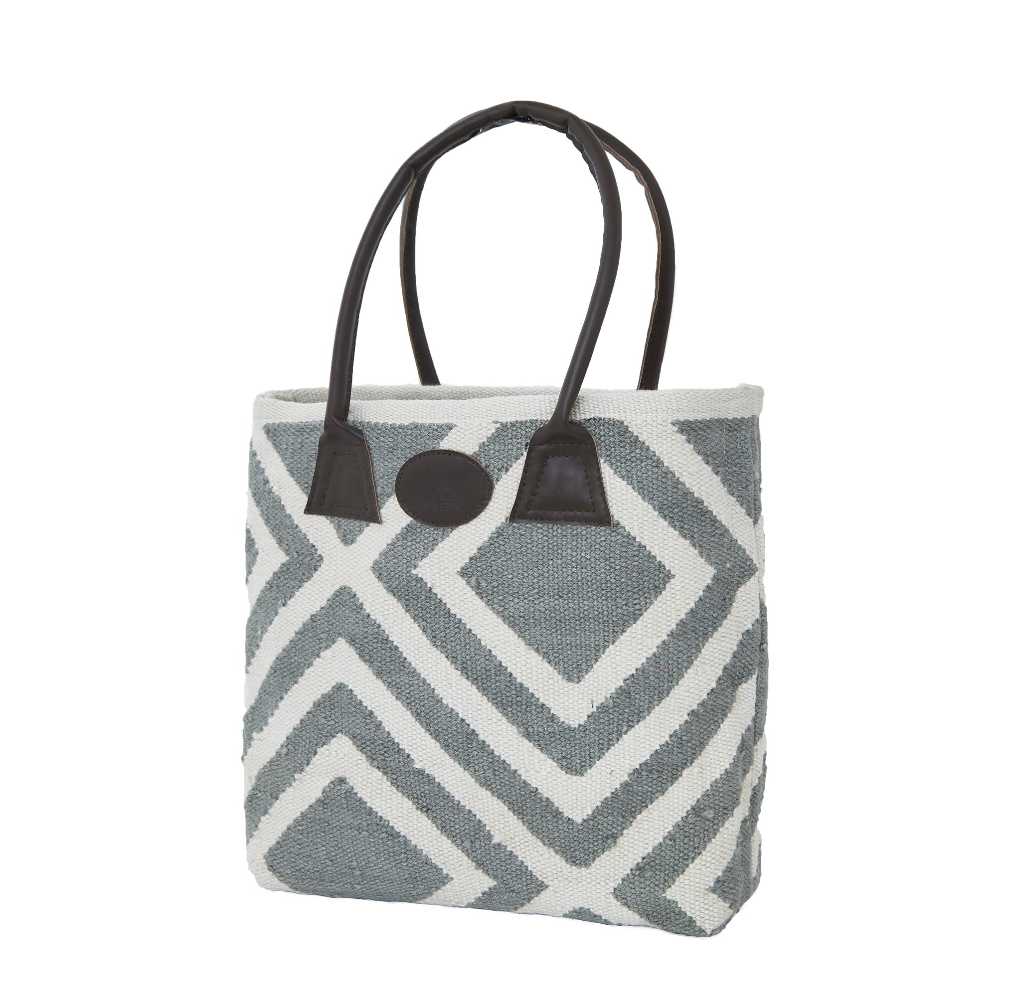 Iris Dove Grey Bag | Weaver Green Australia